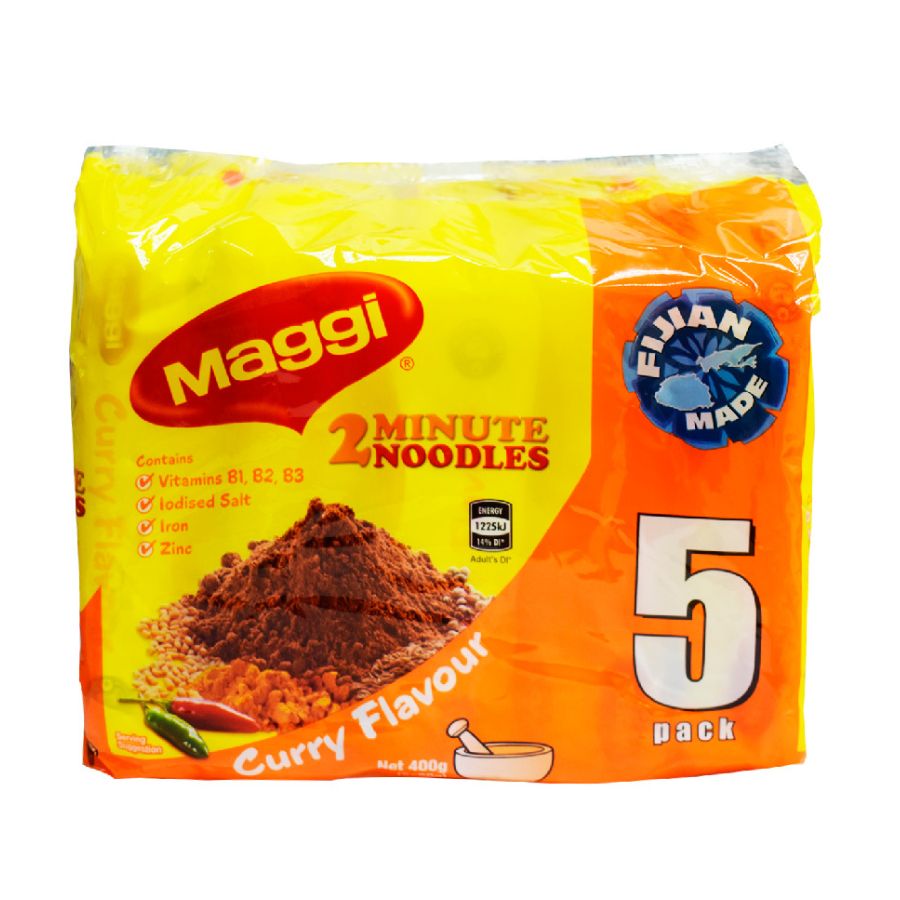 Maggi Curry Noodles (5 Packs) 400g | Groceries | Tales of India